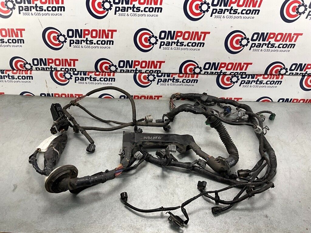2007 Infiniti V35 G35 VQ35DE Automatic Engine Wiring Harness OEM 14BCZ ...