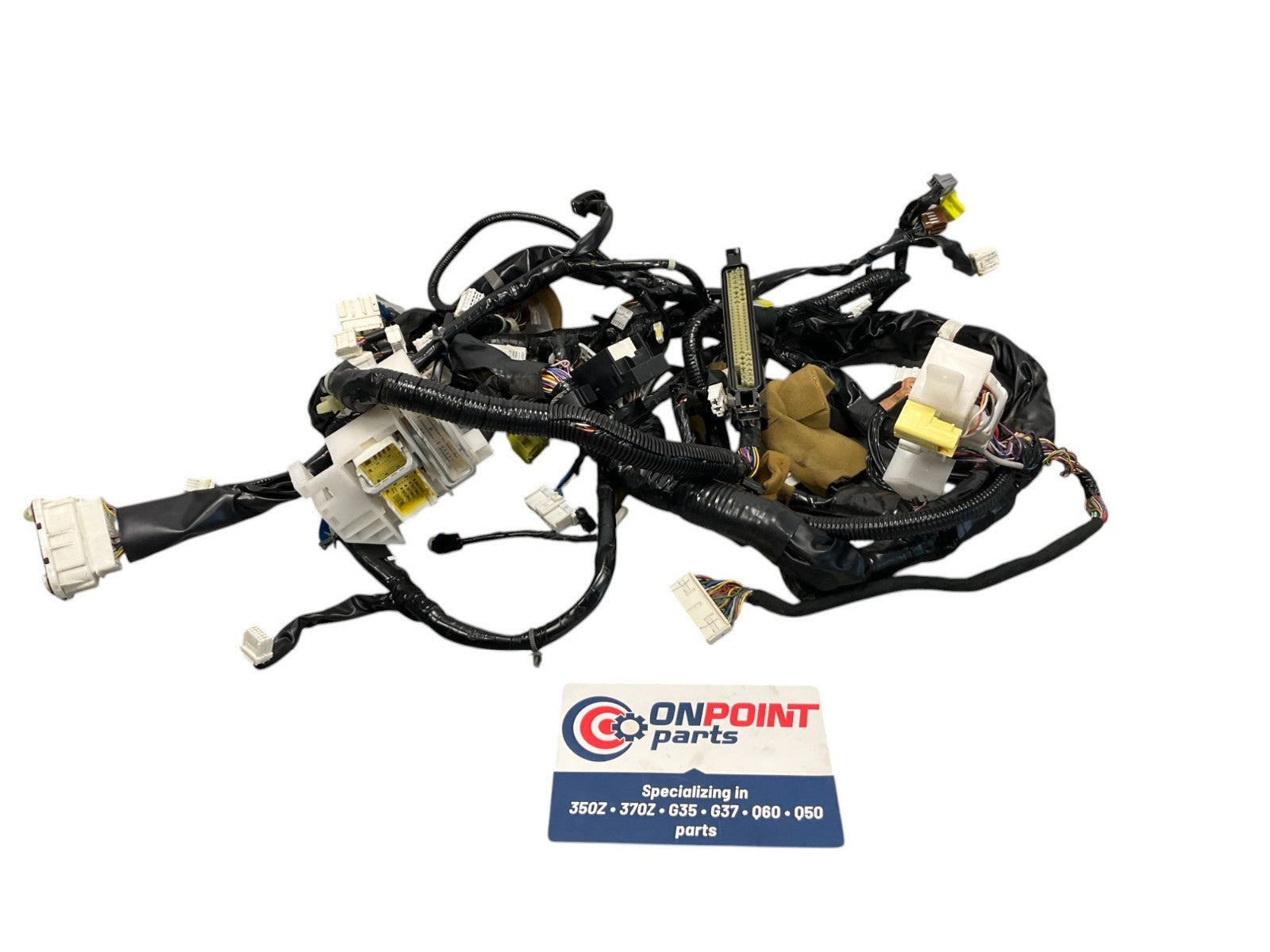 04-06 G35 Coupe Vq35De Automatic Main Dash Wire Harness 24010Ac805 Oem ...