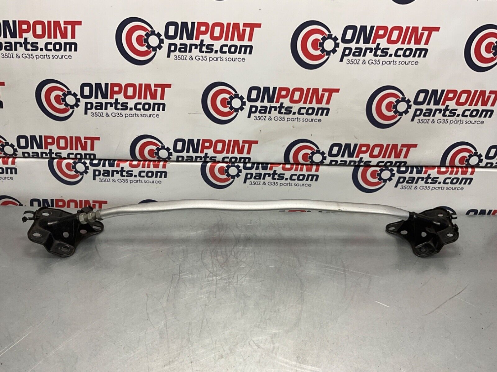 2005 Nissan Z33 350Z Front Upper Strut Tower Brace Bar Assembly OEM 24 ...