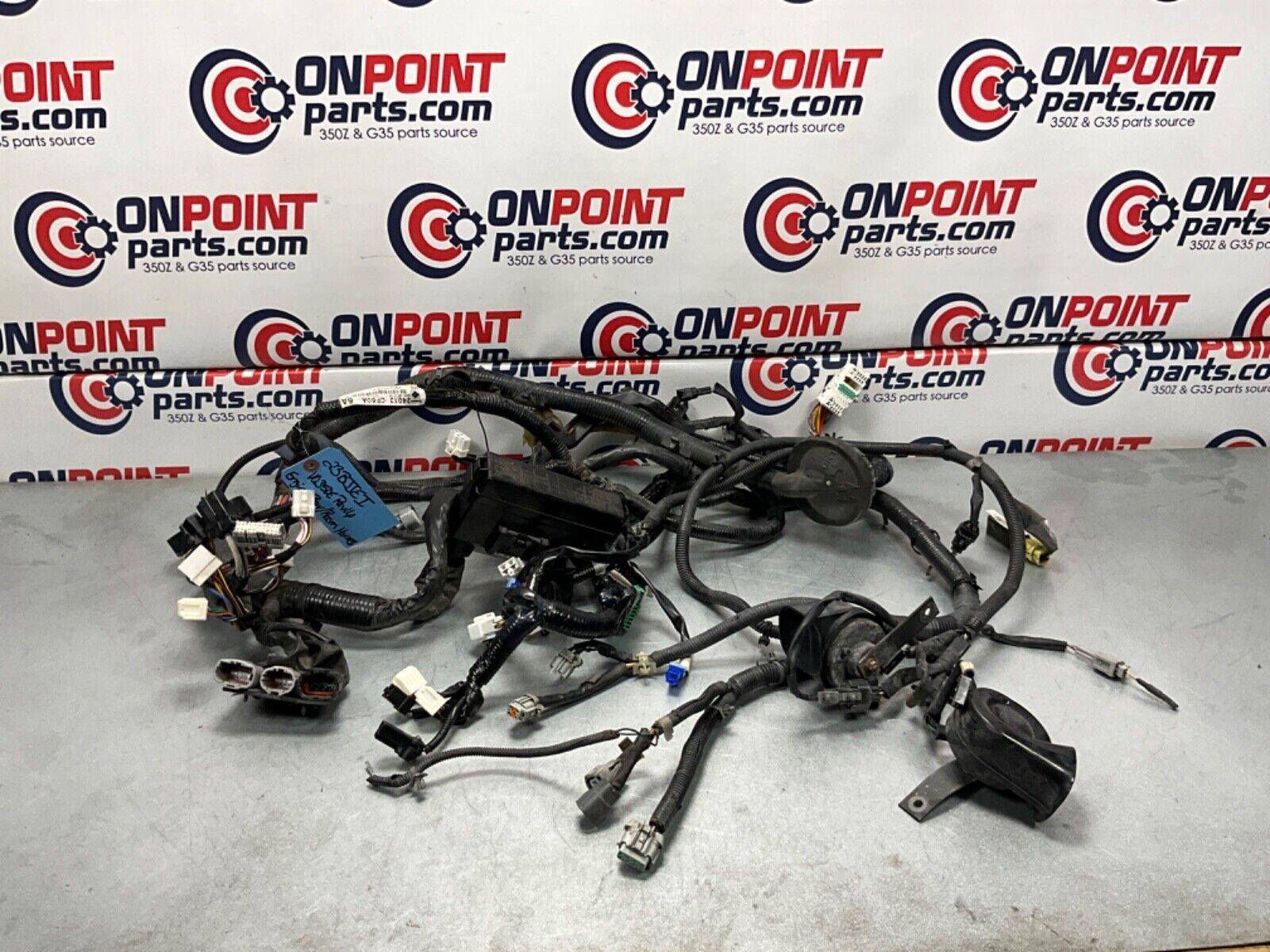 2006 Nissan Z33 350Z VQ35DE RevUP Engine Bay Body Harness Manual OEM 2 ...
