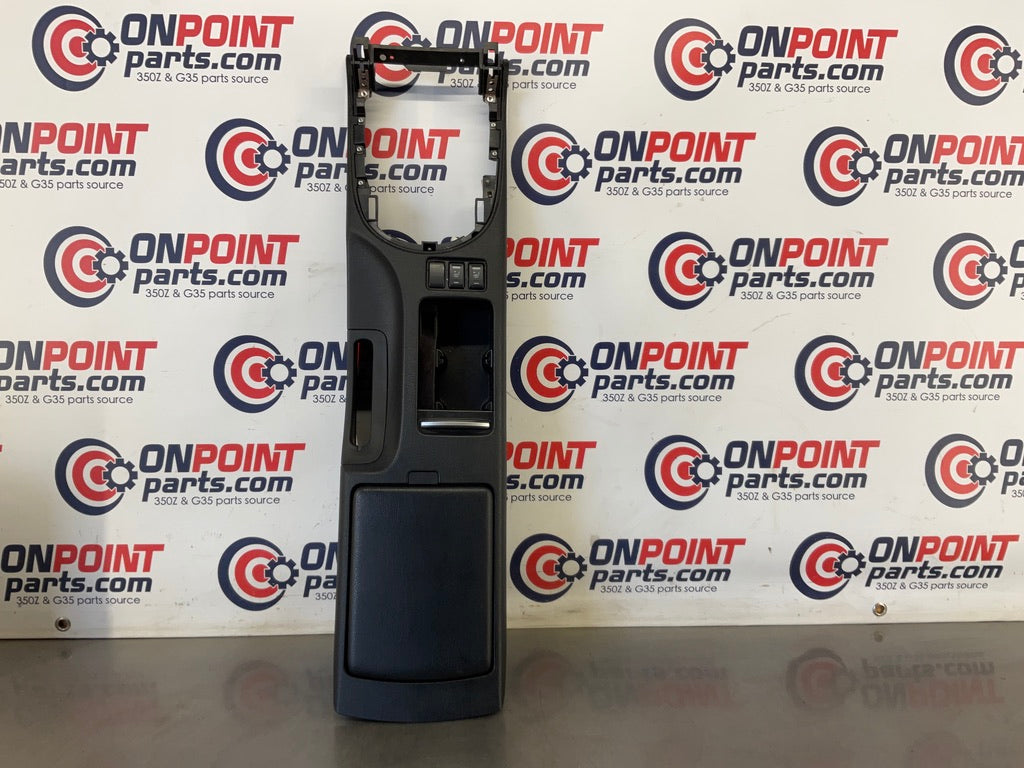 2007 Nissan 350Z Center Console with Seat Warmer Switches and Cubby OE ...