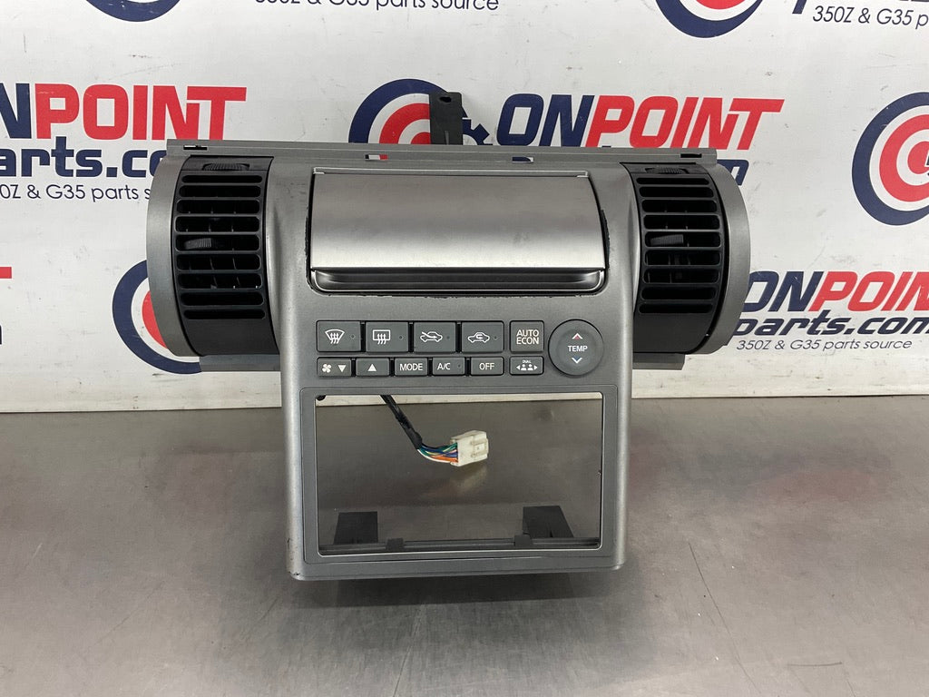 2003 Infiniti G35 Center Dash Bezel Trim AC Controls with Cubby OEM 13 ...