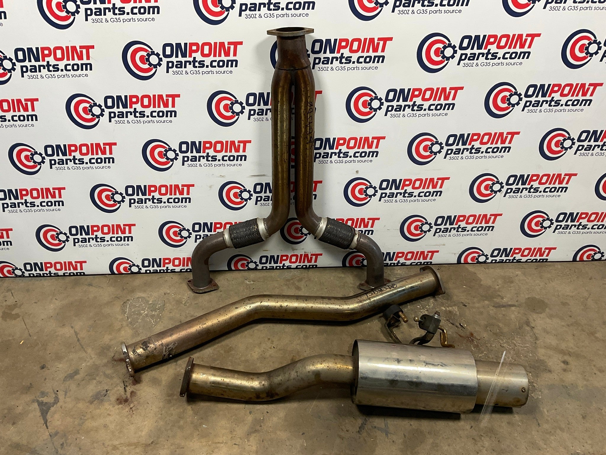 2006 Nissan 350Z Exhaust Muffler Mid Pipe Y Flex Pipe 15BAJD0 – On ...