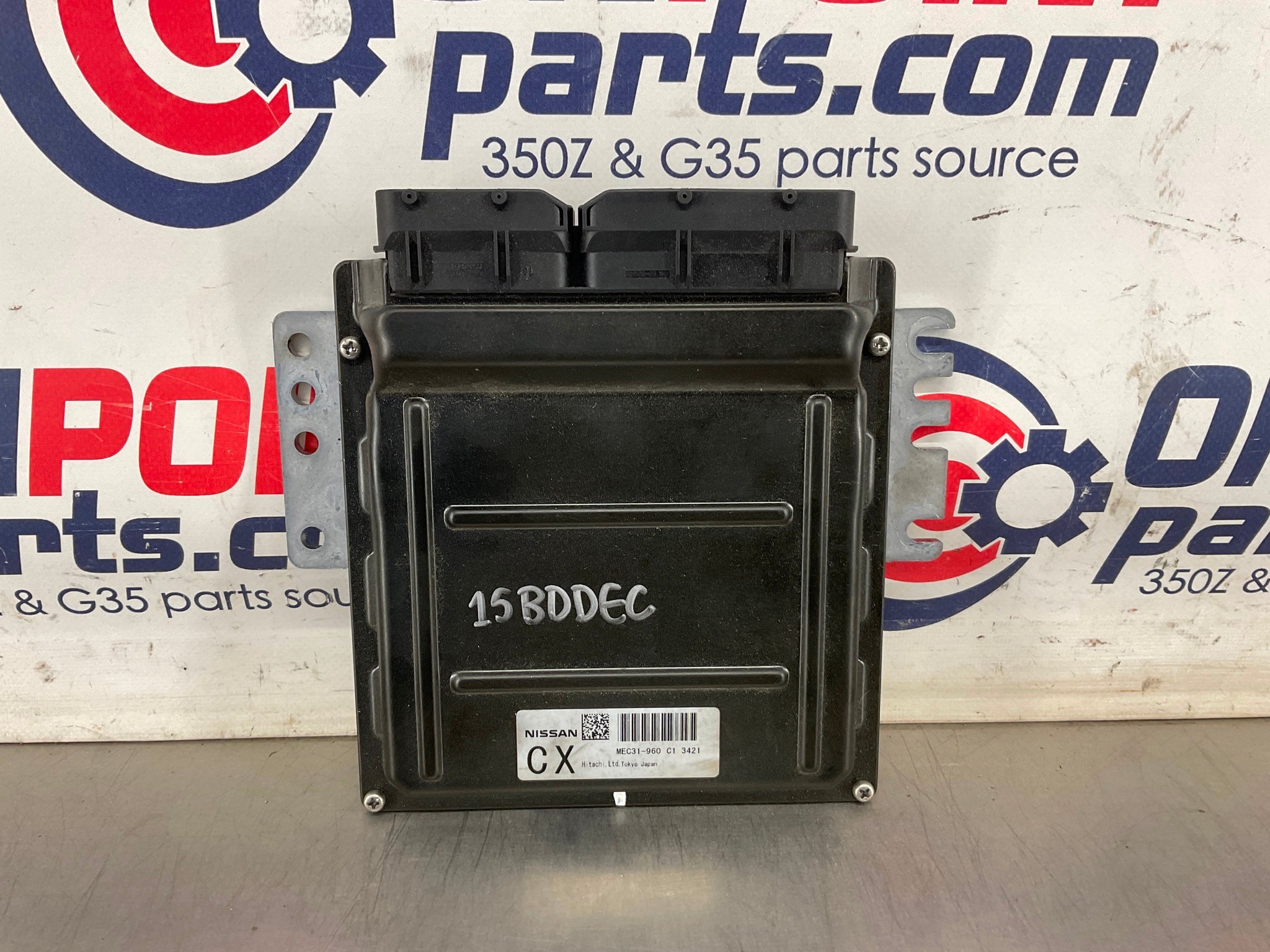 2003 Infiniti G35 ECU ECM Engine Control Module Manual 6MT VQ35DE OEM ...