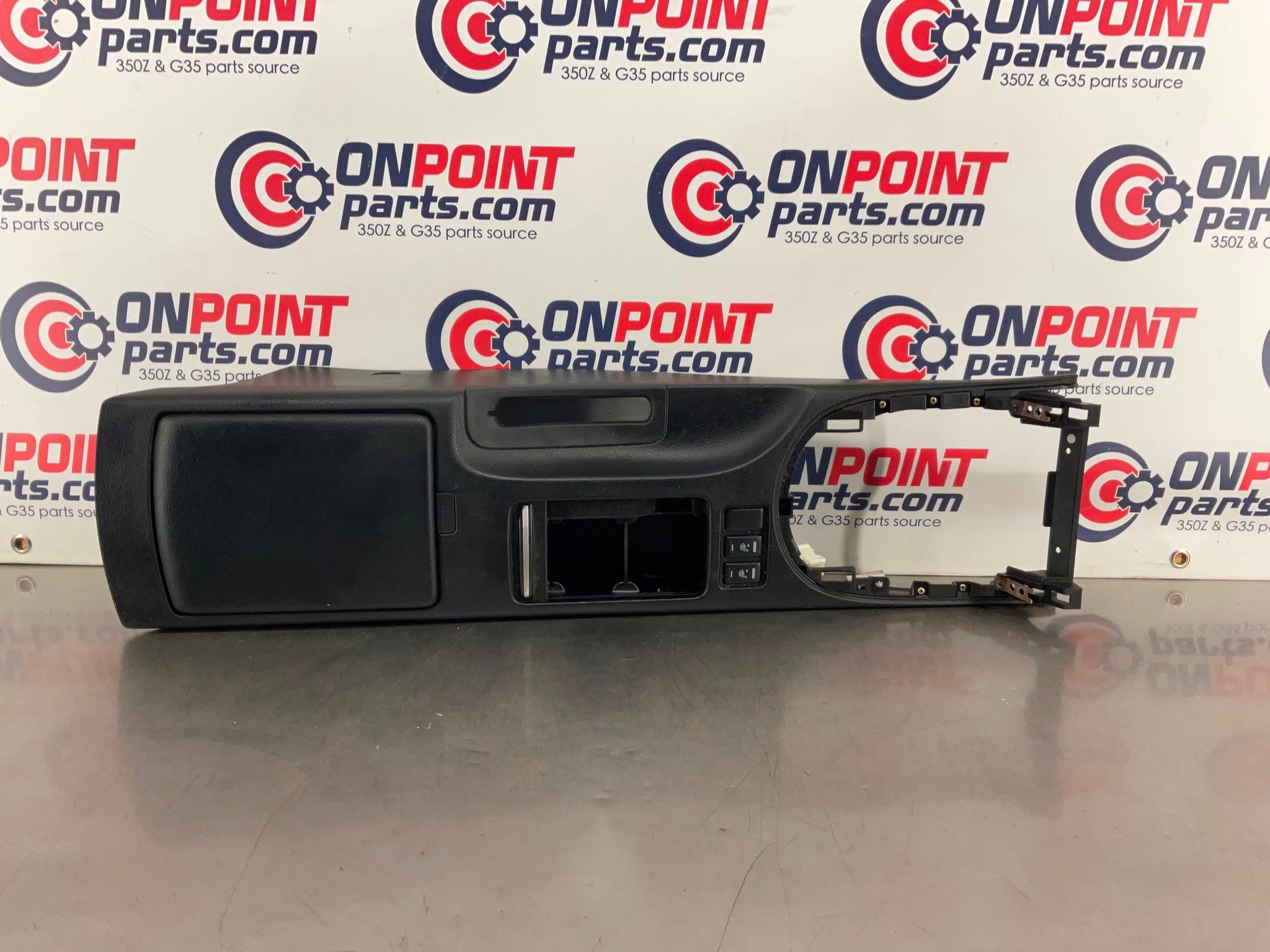 2006 Nissan 350Z Center Console Storage Cubby Heated Seat Controls OEM ...